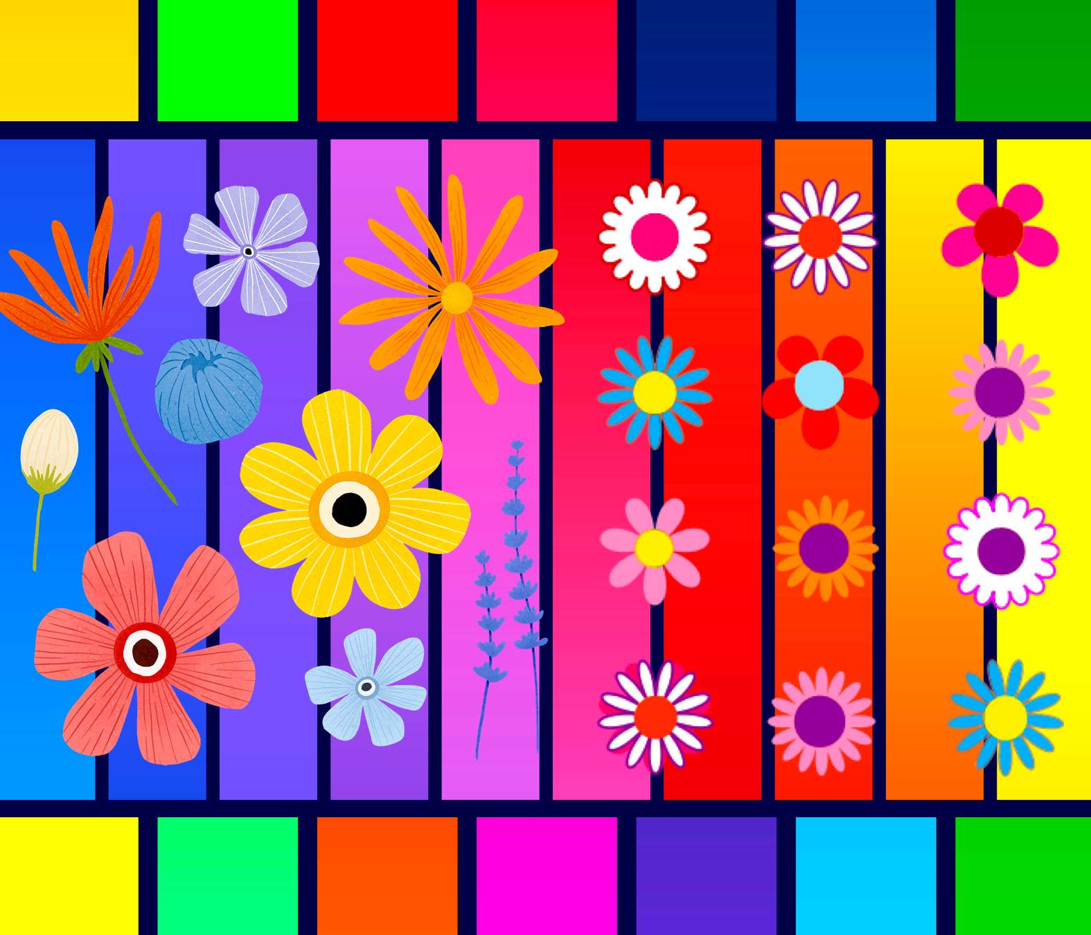 Solve Flower Power jigsaw puzzle online with 154 pieces