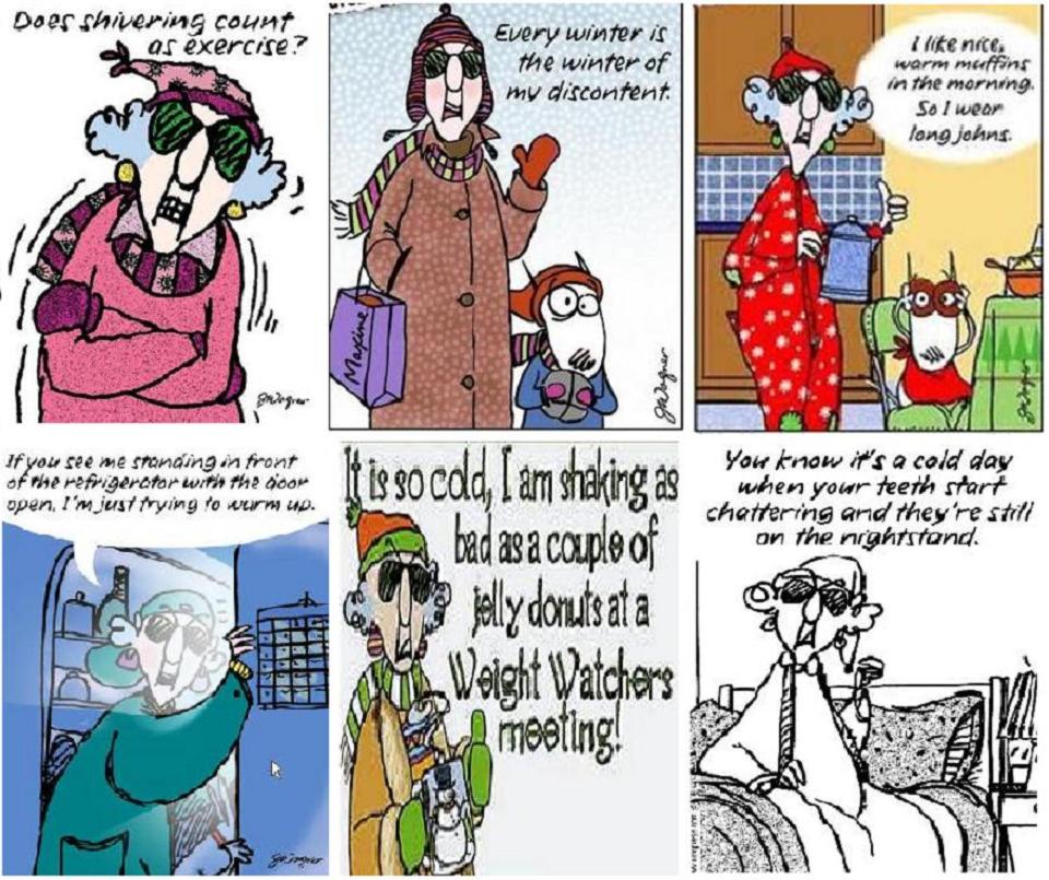 Solve Maxine on Winter II ~ Since we just got a foot+ of snow, I ...