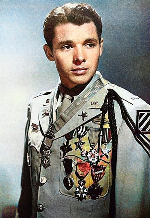 Solve Audie Murphy 6-20-24 5-28-71... jigsaw puzzle online with 35 pieces