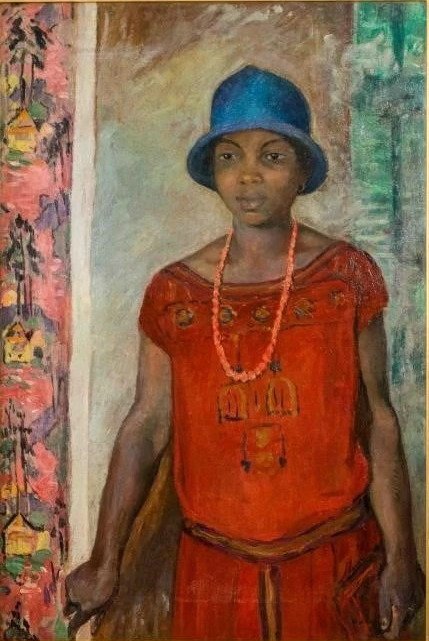 Solve Femme au Collier (Woman with Necklace), Henri Lebasque, 1920s ...
