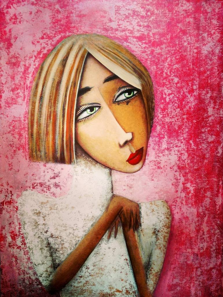 Solve Antonio Coelho Artwork - 'Ma bienne ami, Princess Ari' jigsaw ...