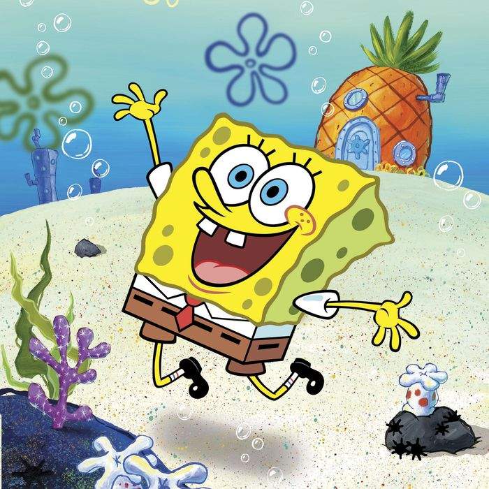 Solve #001 SpongeBob SquarePants jigsaw puzzle online with 100 pieces