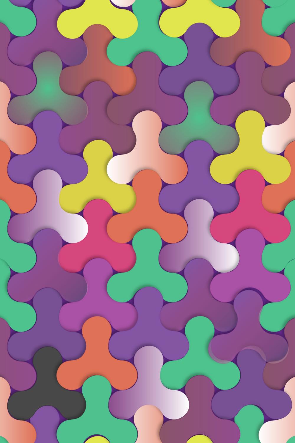 Solve Interlocking!! jigsaw puzzle online with 96 pieces