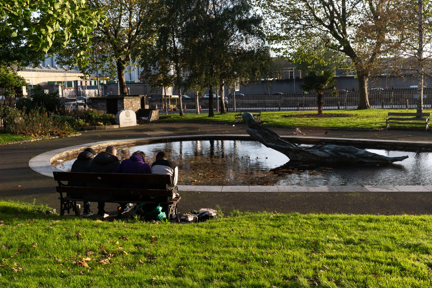 Solve Dublin Bench jigsaw puzzle online with 96 pieces