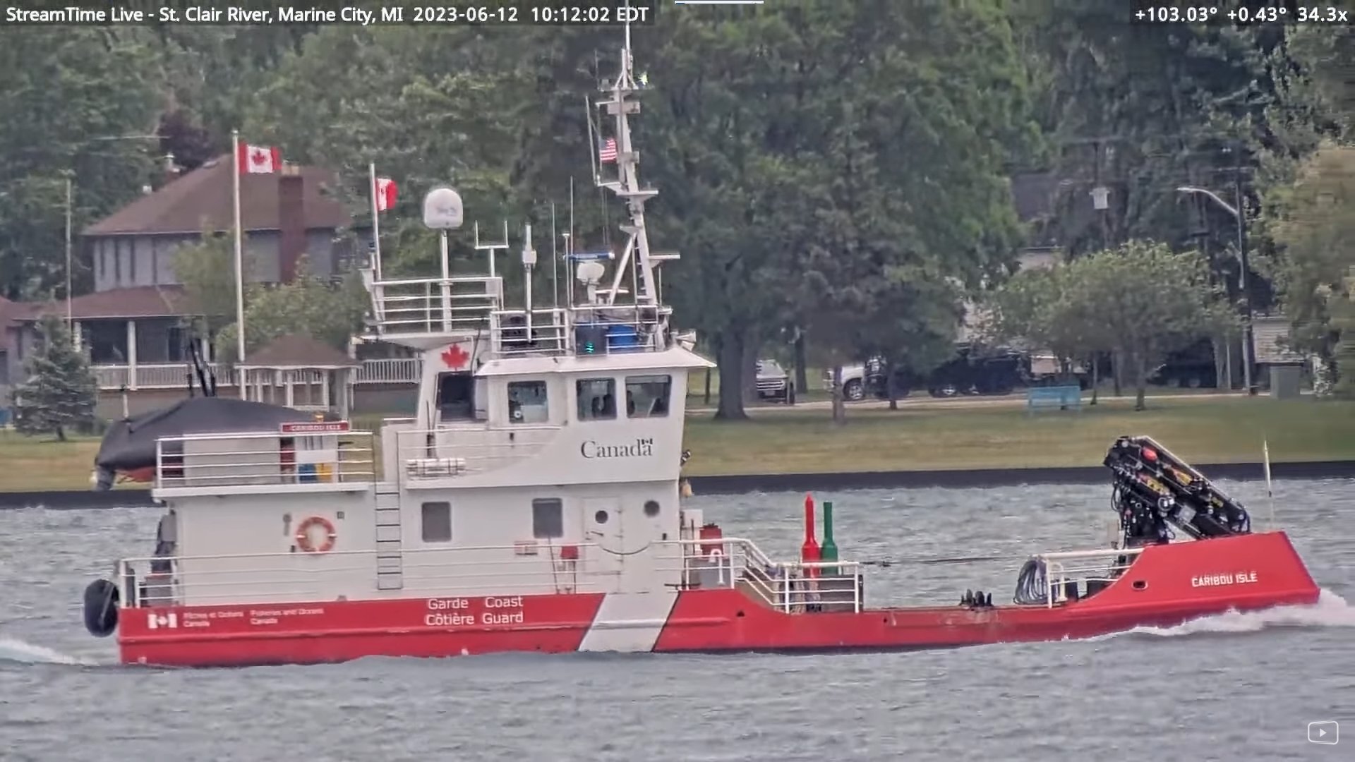 Solve CCGS Caribou Isle (CA) - Canadian Coast Guard Small Buoy Tender ...