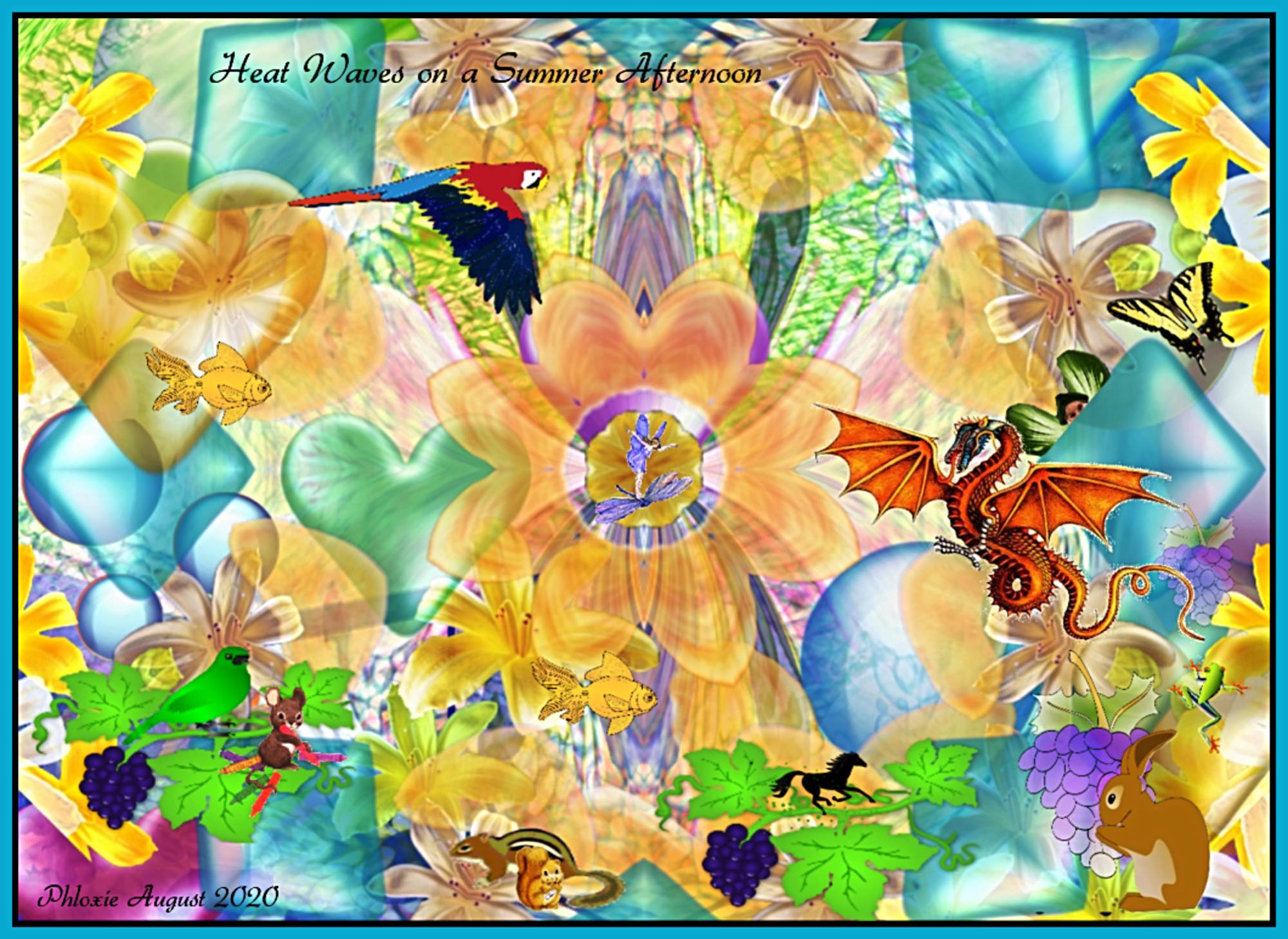 Solve Heat Waves on a Summer Afternoon jigsaw puzzle online with 234 pieces