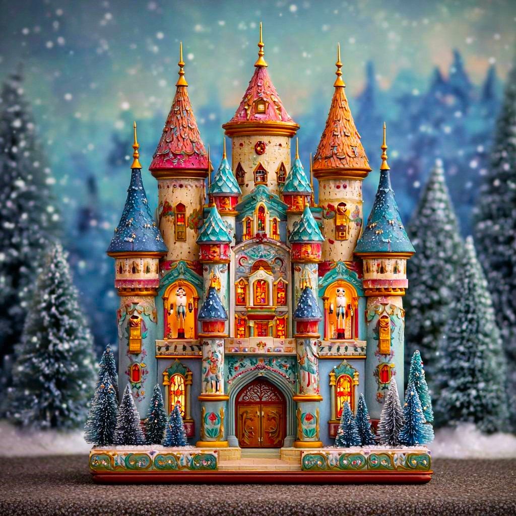 Solve Scalable to 306pcs - Winter Castle jigsaw puzzle online with 49 ...