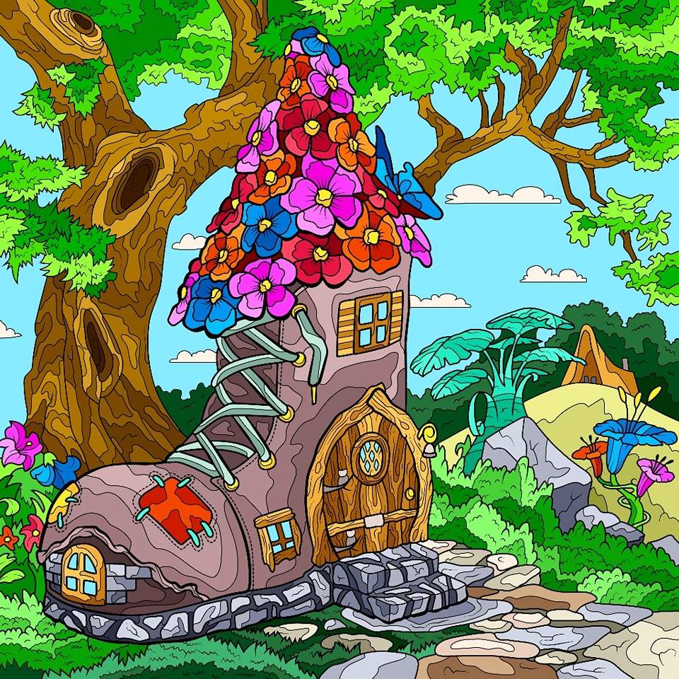 Solve Home ♥ jigsaw puzzle online with 25 pieces