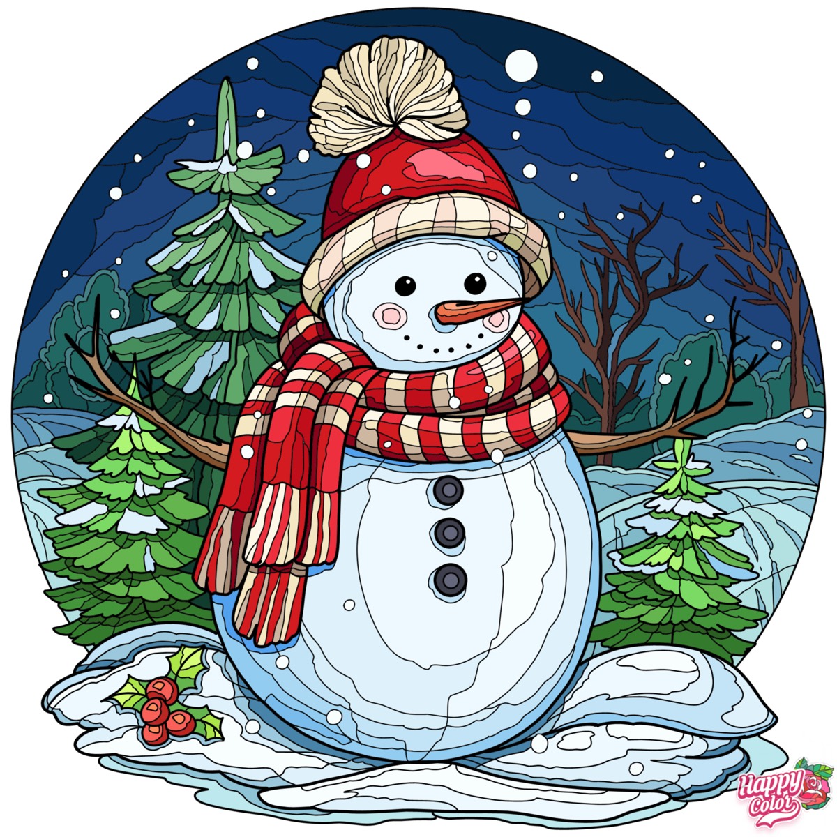 Solve Enjoying the Snow? jigsaw puzzle online with 225 pieces