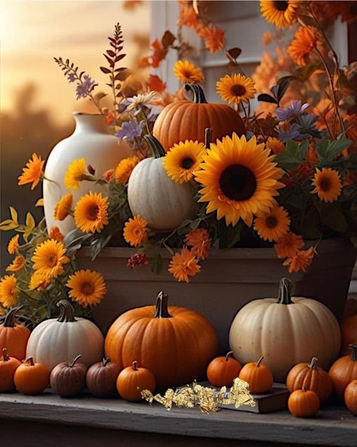 Jigsaw Puzzle | 63 pieces | Fall Decorations | Jigidi