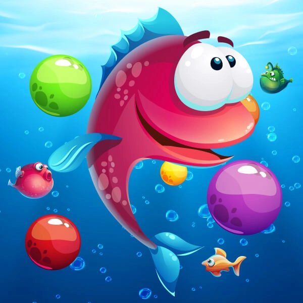 Solve Sea Bubbles jigsaw puzzle online with 64 pieces