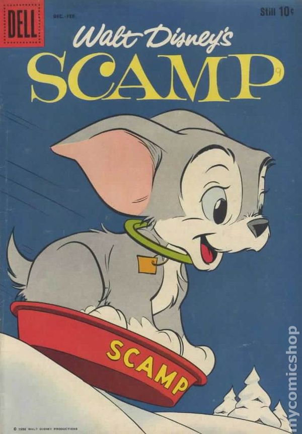 Solve Scamp: The Food Bowl Sled jigsaw puzzle online with 140 pieces