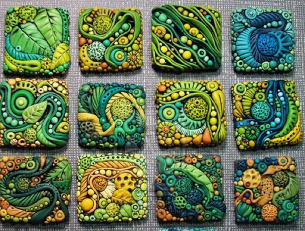 Solve ceramic tiles jigsaw puzzle online with 108 pieces