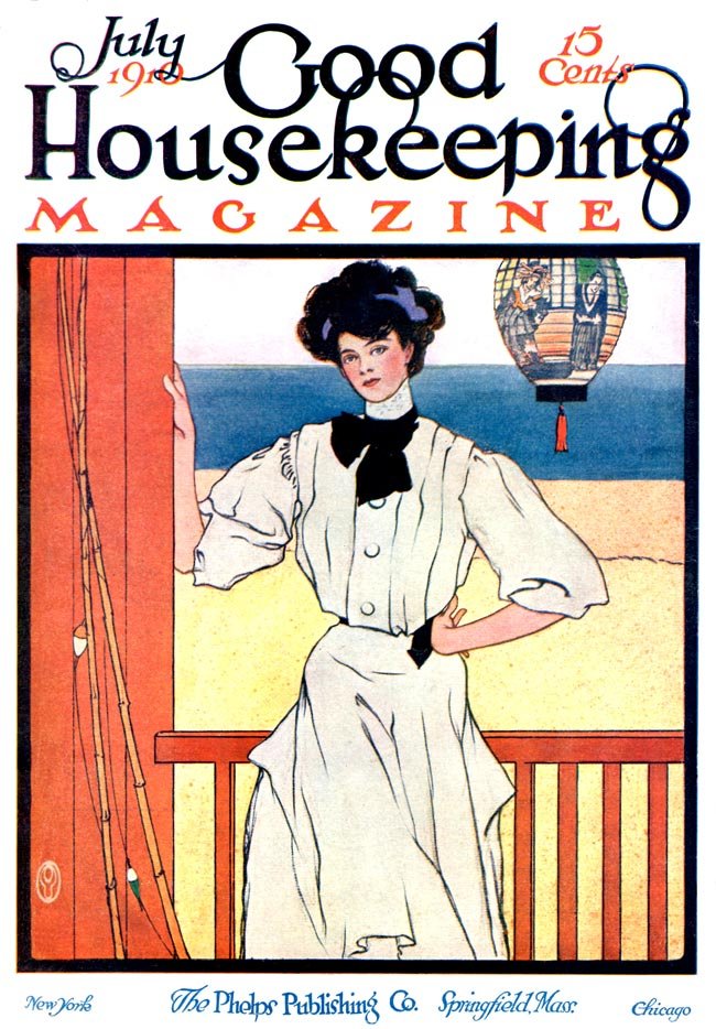 Solve Good Housekeeping July1910, resizable 12 to 165 pieces jigsaw ...