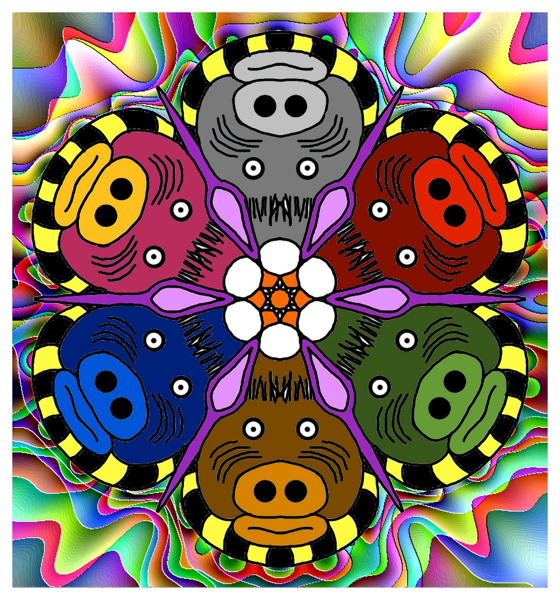 Solve spoon-ears jigsaw puzzle online with 400 pieces
