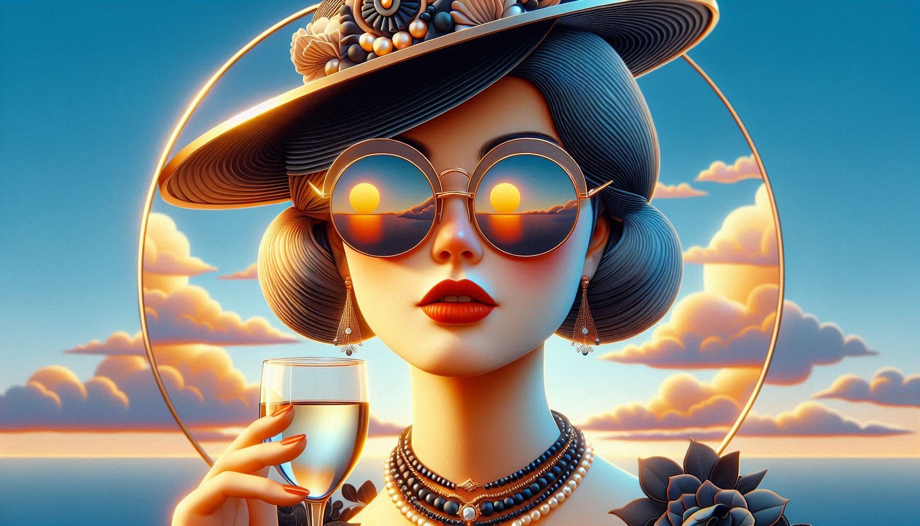 Jigsaw Puzzle | 144 pieces | Sunglasses #10 | Jigidi