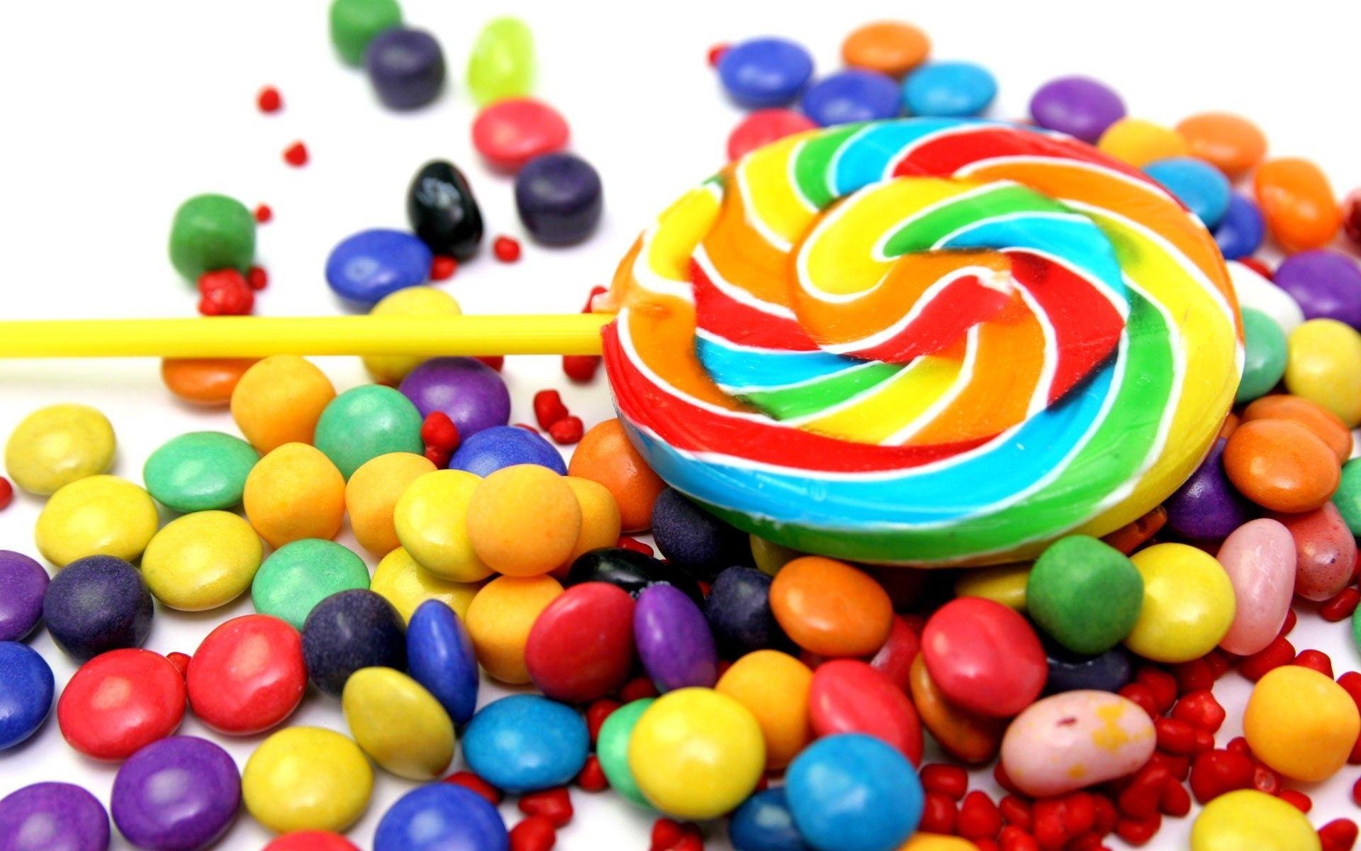 Solve Colourful CANDY 🍬🍭 jigsaw puzzle online with 60 pieces