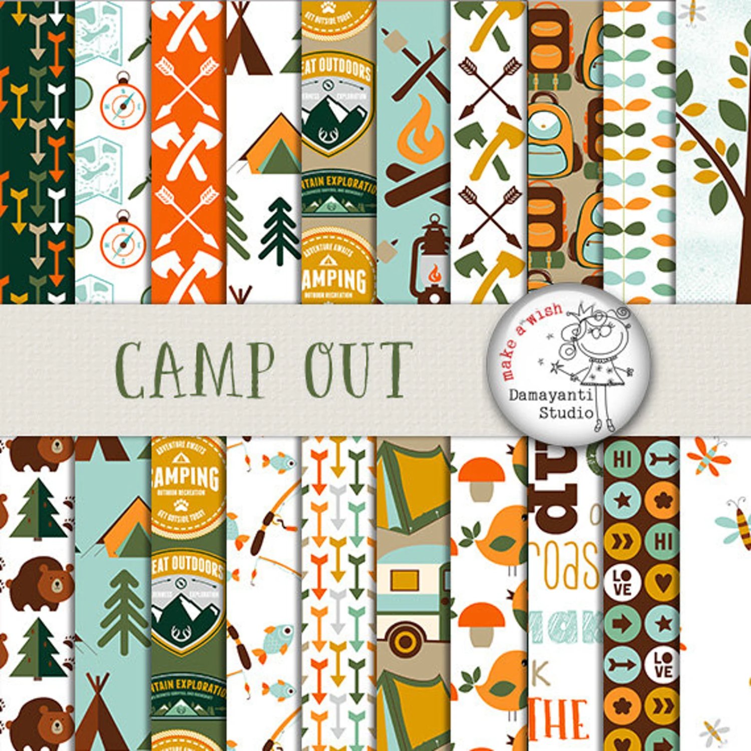 Solve Camp Out jigsaw puzzle online with 81 pieces
