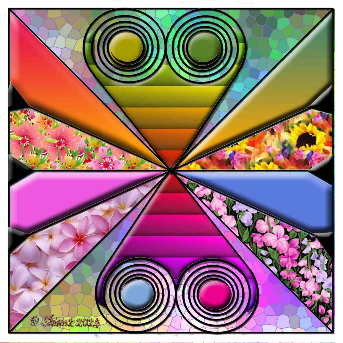 Solve Tangle Pattern -- Nanci jigsaw puzzle online with 16 pieces