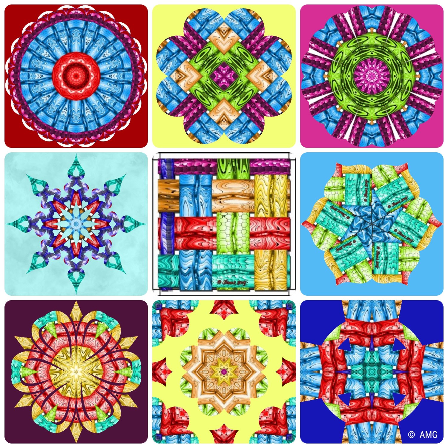 Solve Shirley's Woven Mat Recycled jigsaw puzzle online with 81 pieces