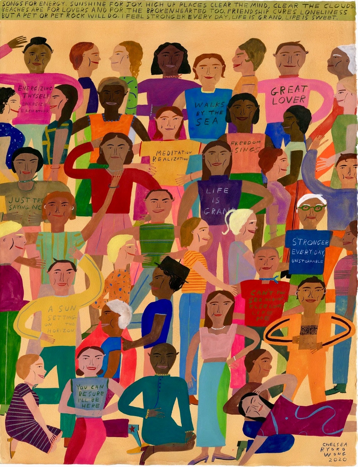 Solve Chelsea Wong, Sense of Belonging, 2020 jigsaw puzzle online with ...