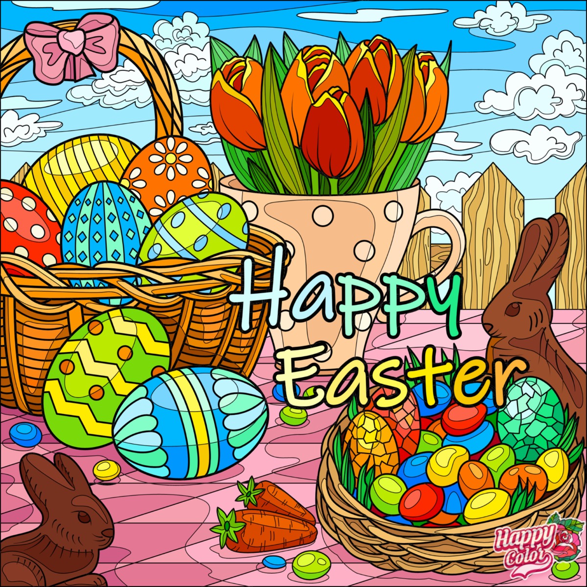 Solve Filling the Baskets jigsaw puzzle online with 400 pieces