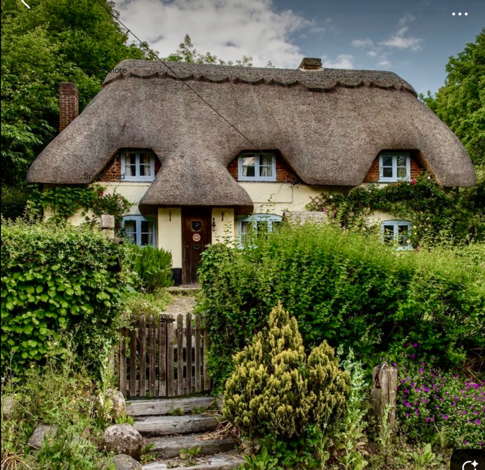 Jigsaw Puzzle | 81 pieces | English Thatched Cottage | Jigidi