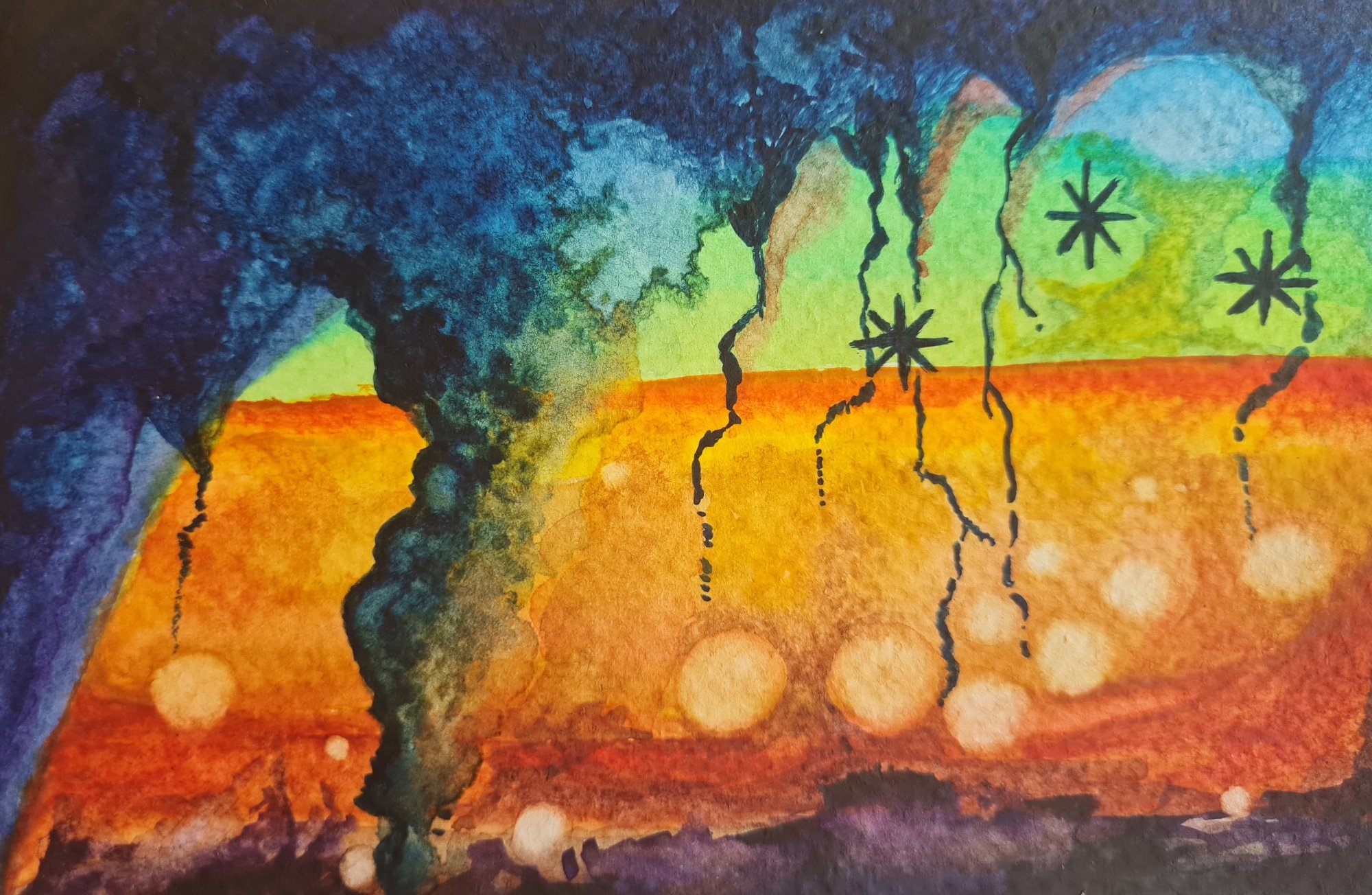 Solve Random Stars jigsaw puzzle online with 150 pieces