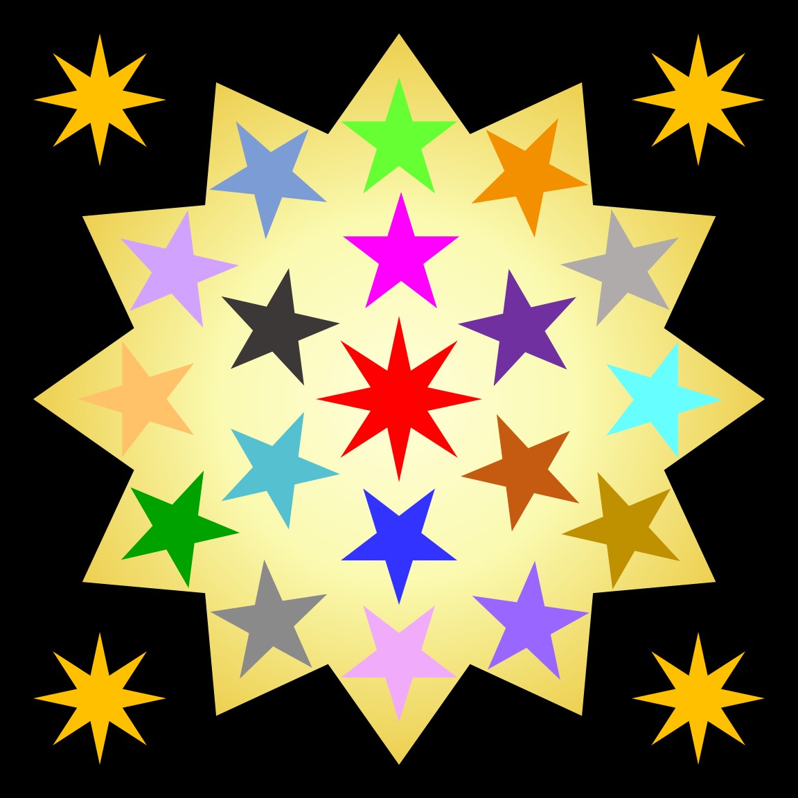 Solve Stars-n-Stars jigsaw puzzle online with 196 pieces