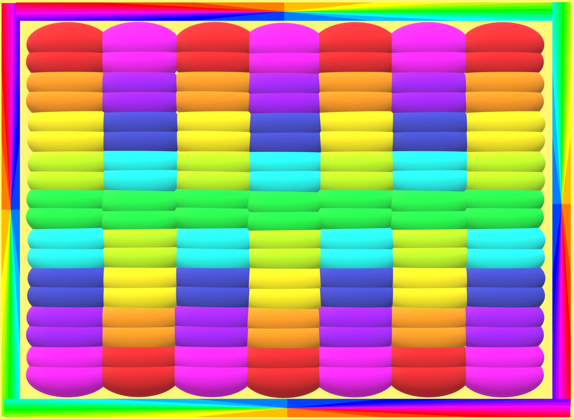 Jigsaw Puzzle | 96 pieces | 3d Rainbow cookies - resize to 578 | Jigidi
