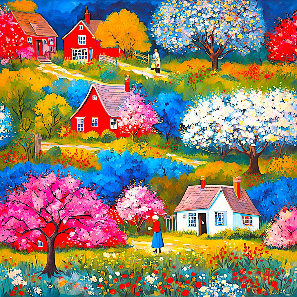 Solve A Jolly Place to Live jigsaw puzzle online with 100 pieces