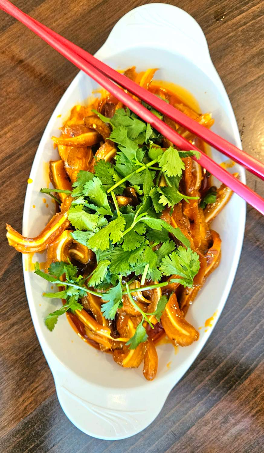 Jigsaw Puzzle | 120 pieces | Pig ears in spicy chili sauce | Jigidi