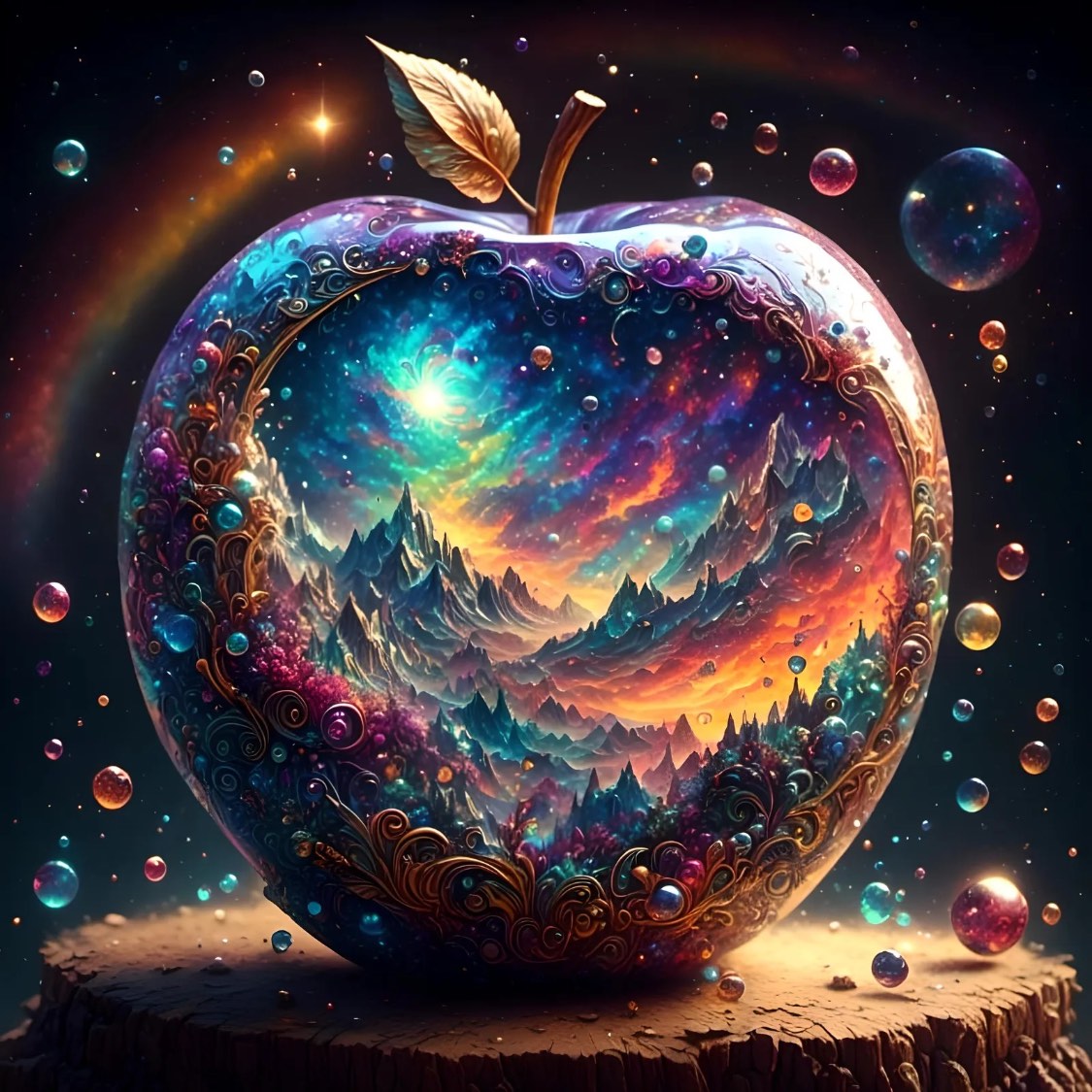 Solve An Apple Scene jigsaw puzzle online with 9 pieces