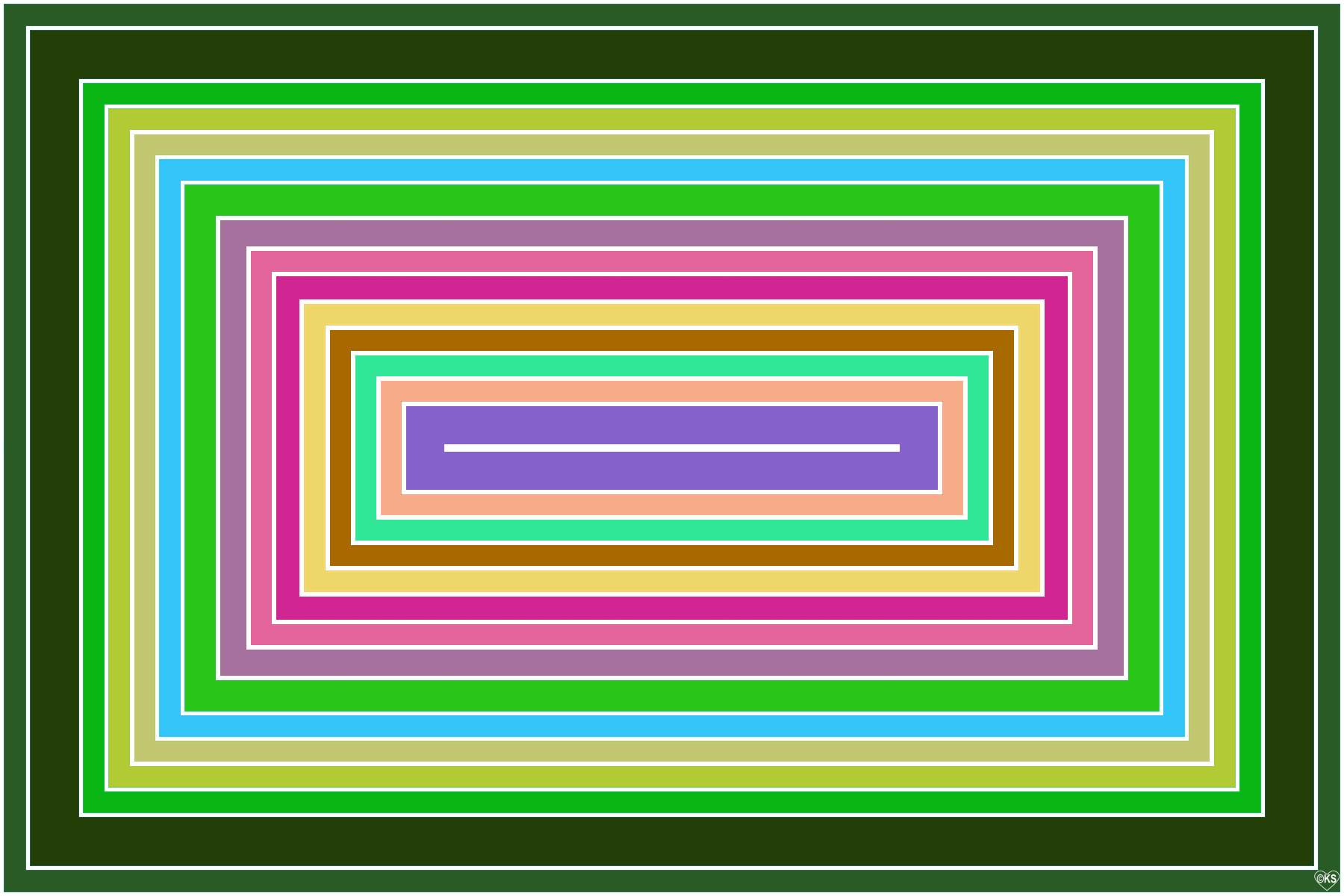 Solve Concentric Rectangles!! ~ H jigsaw puzzle online with 600 pieces