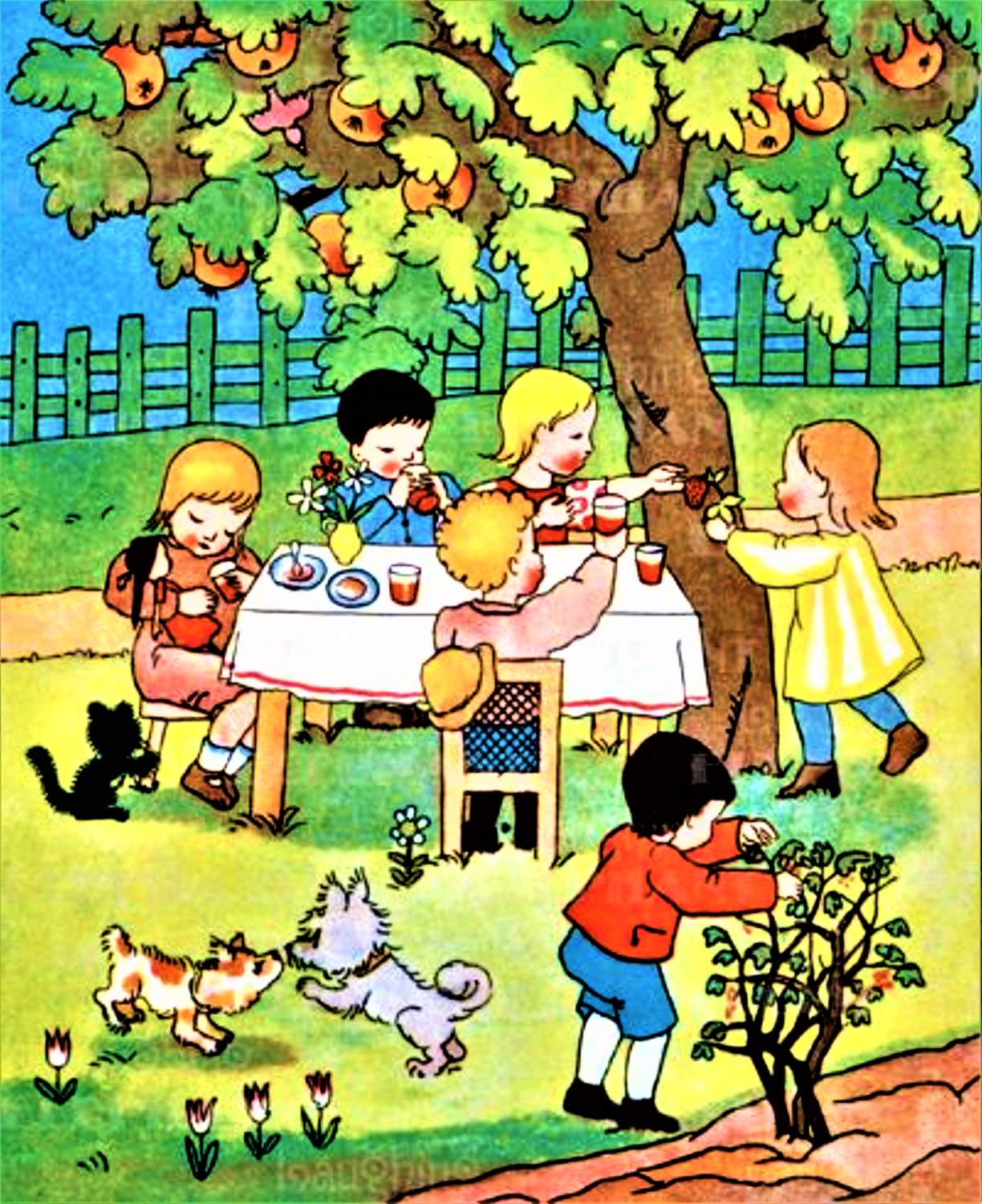 Solve Punch and Cookies jigsaw puzzle online with 550 pieces