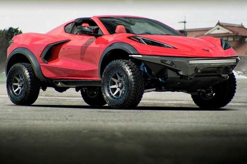 Solve C8 Corvette Turned Into Crazy Off-Roader jigsaw puzzle online ...