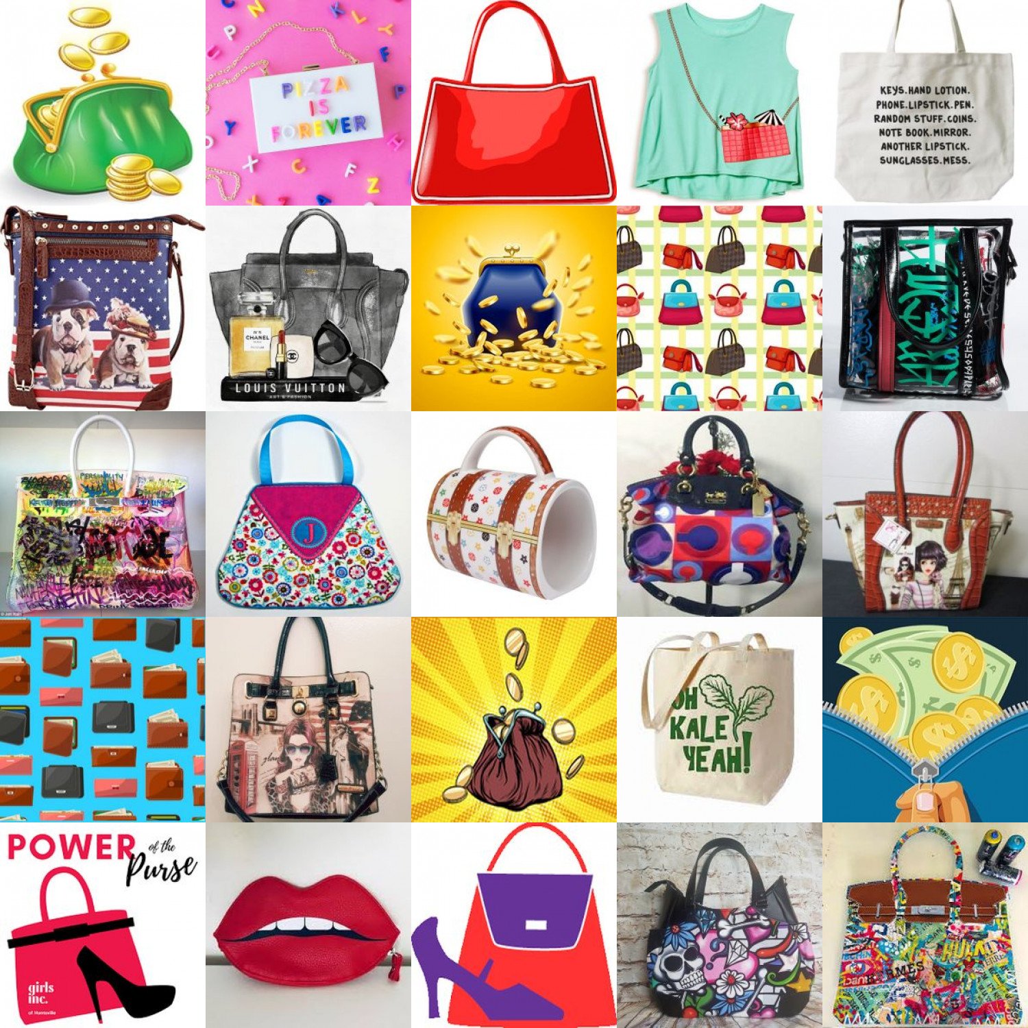 Solve Purses 778 jigsaw puzzle online with 529 pieces