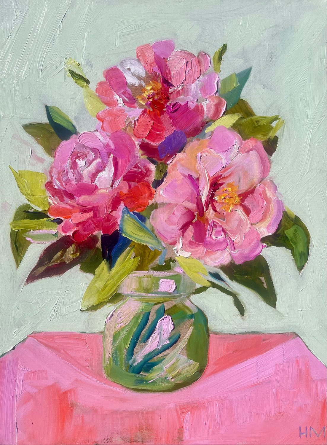 Solve Helen McCullagh "May Muse" jigsaw puzzle online with 48 pieces