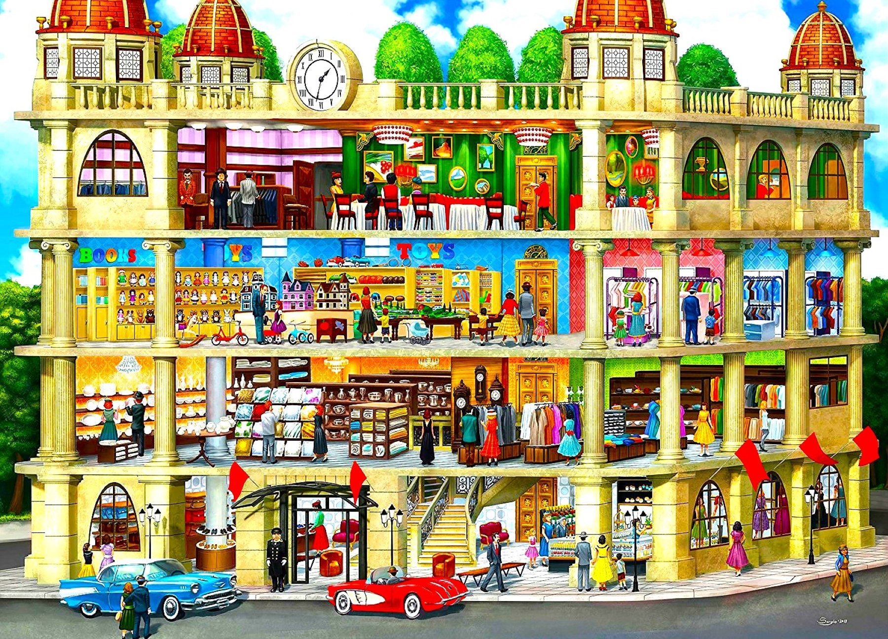 Solve Department Store jigsaw puzzle online with 352 pieces
