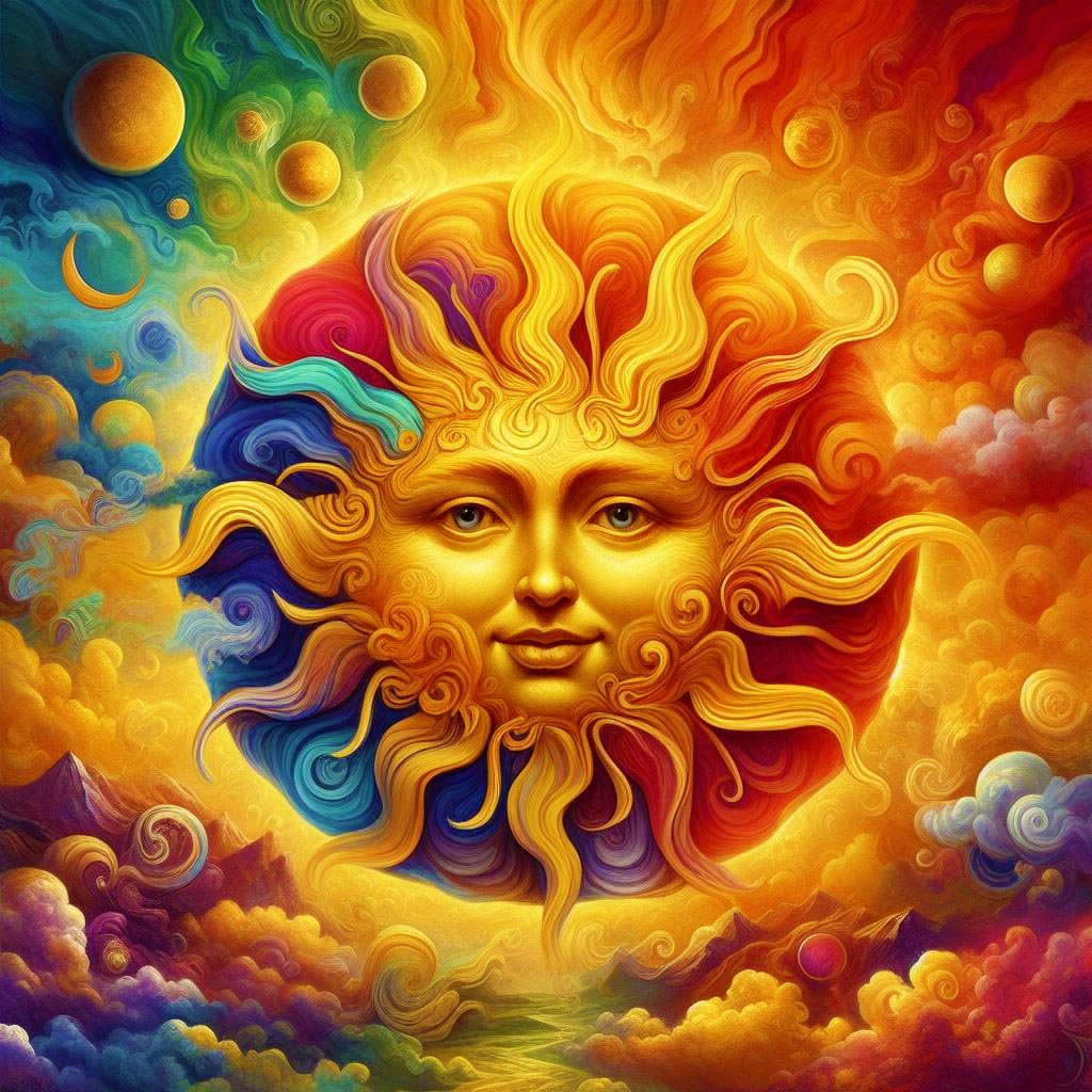 Solve Josephine the beautiful golden sun jigsaw puzzle online with 81 ...