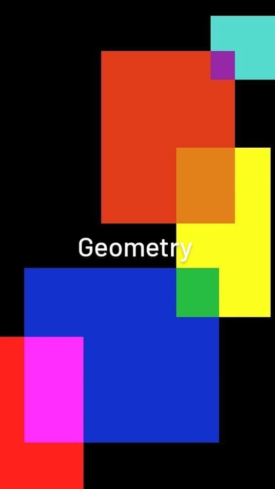 Solve Geometry canvas jigsaw puzzle online with 84 pieces
