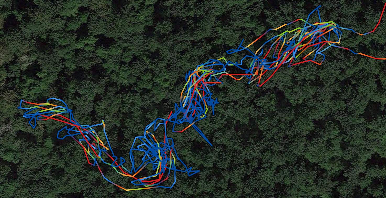 Solve Garmin Live Track Map of Cycle Descent jigsaw puzzle online with ...