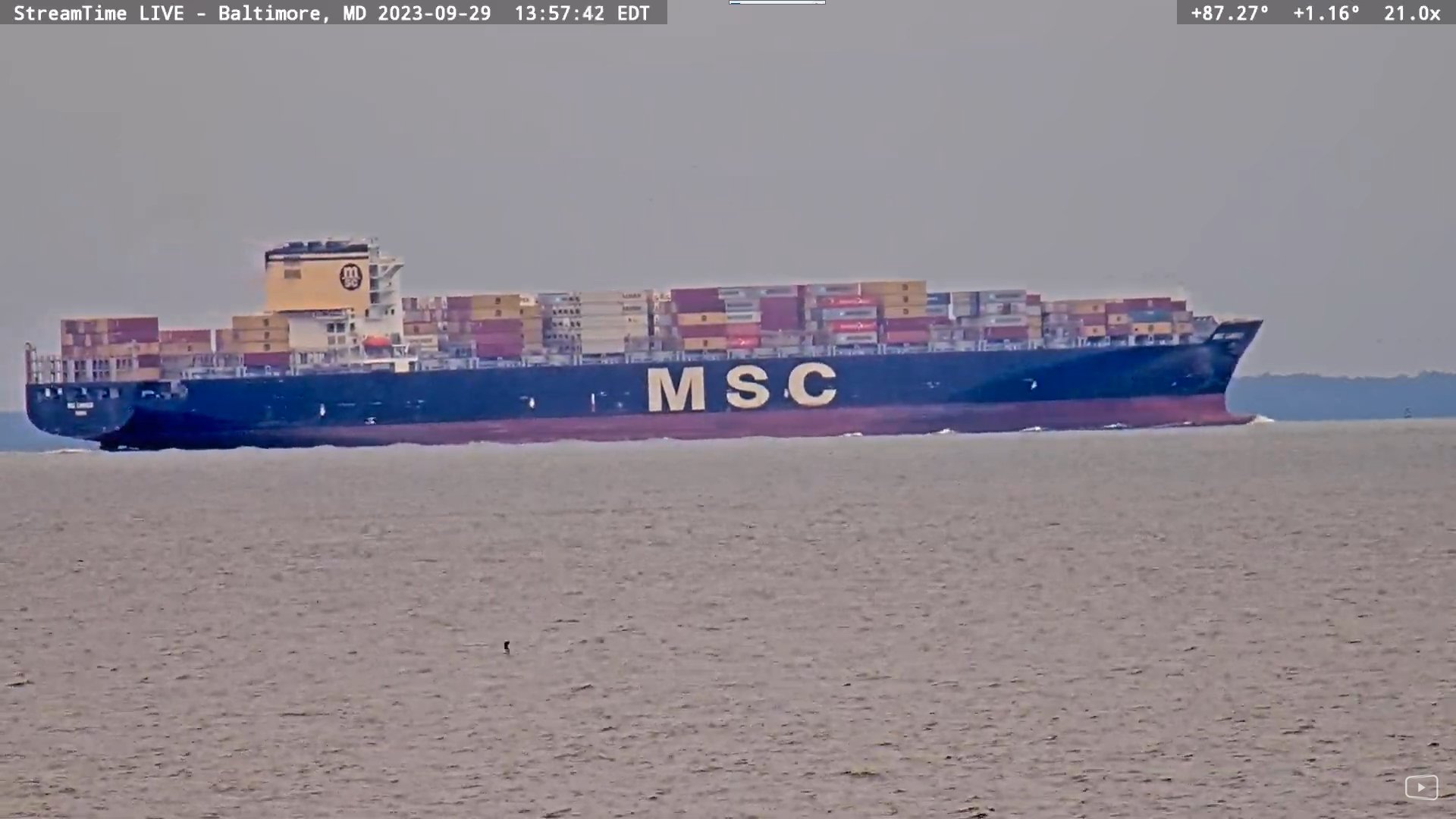 Solve MSC Candice - Ocean-Going Container Ship - Baltimore, MD (2023-09 ...