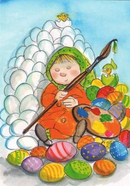 Solve Taking a break jigsaw puzzle online with 70 pieces