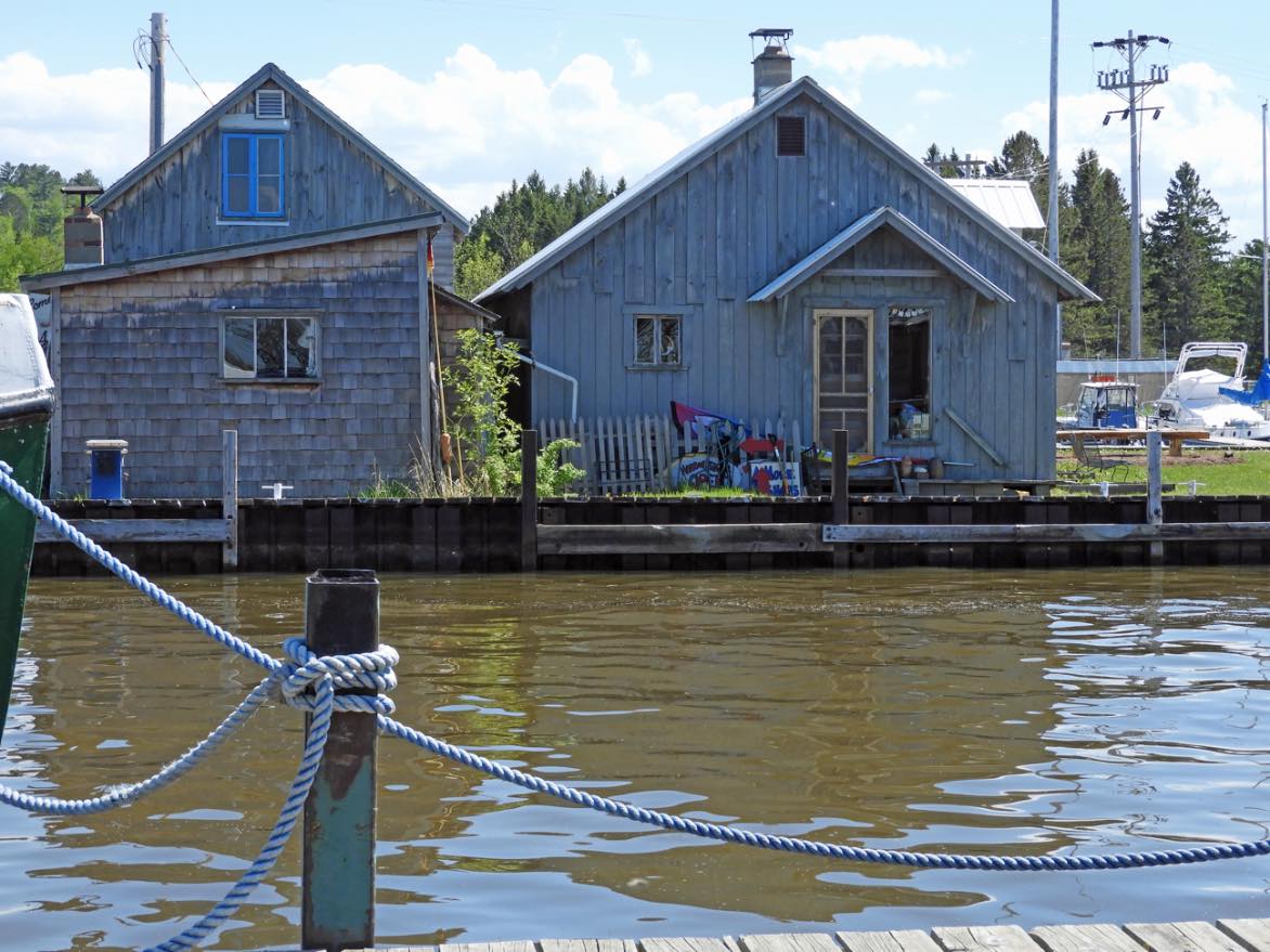 Solve At Cornucopia, WI jigsaw puzzle online with 20 pieces