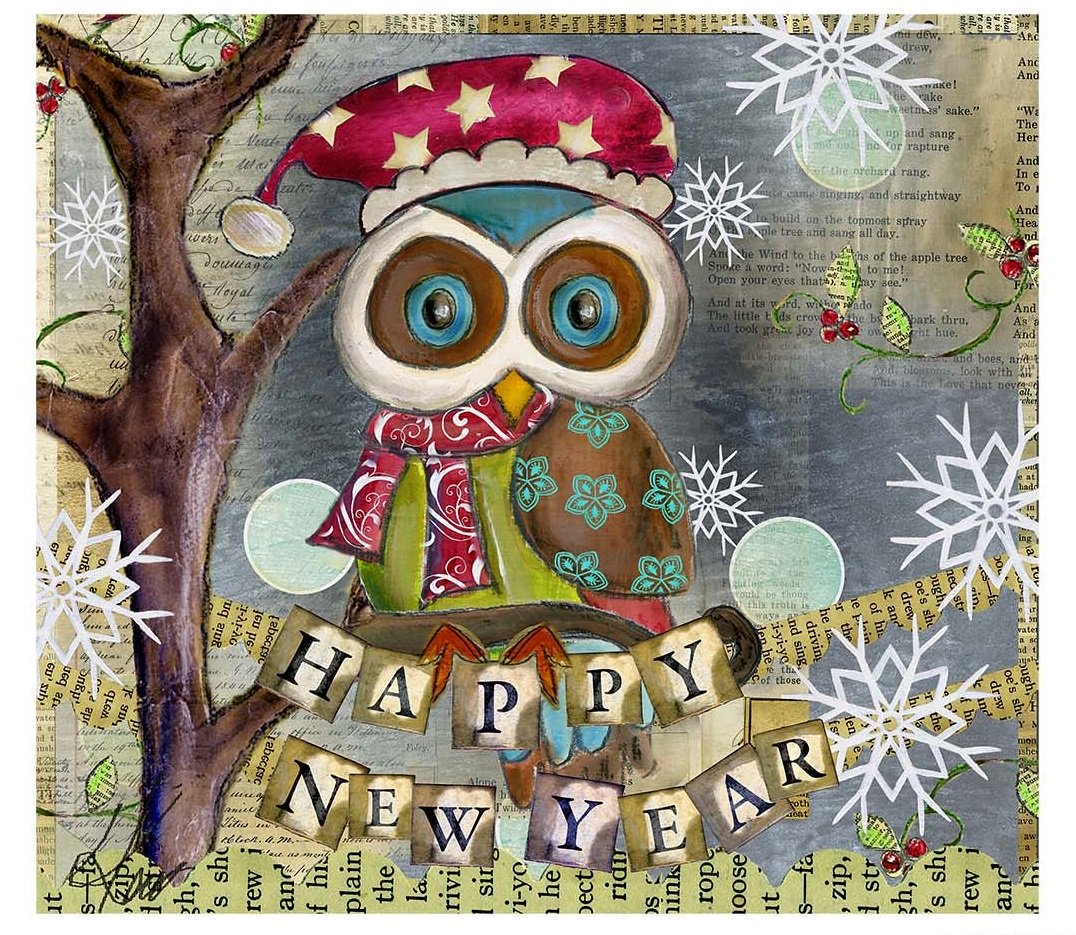 Solve HAPPY NEW YEAR jigsaw puzzle online with 255 pieces