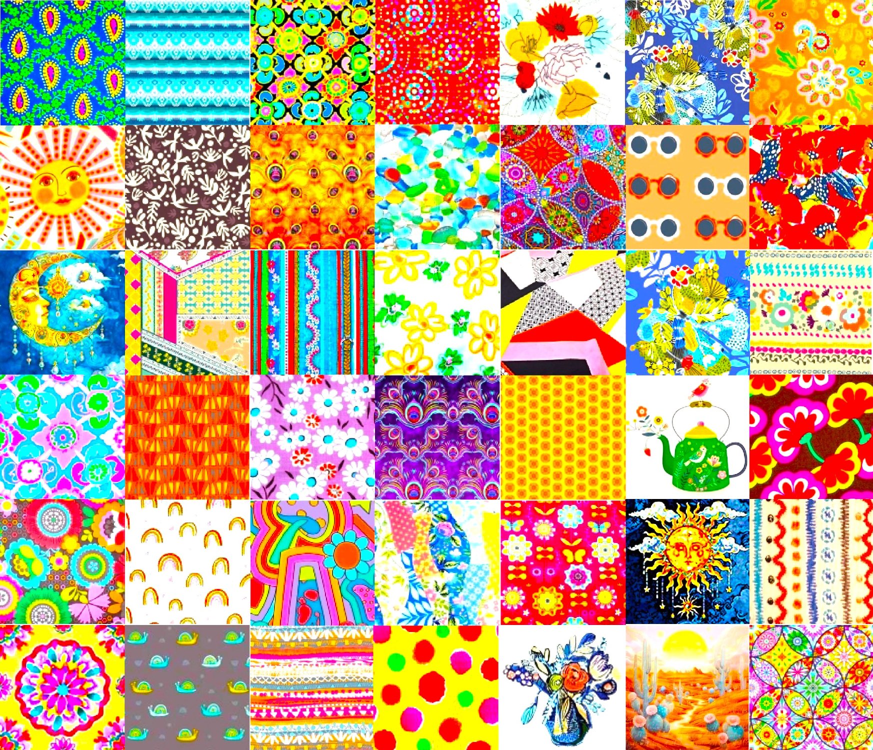 Solve PATCHWORK BOHO 10 jigsaw puzzle online with 143 pieces