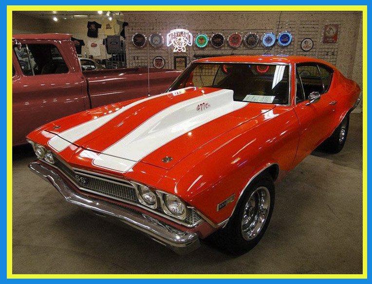 Solve 1968 Chevelle SS 477 jigsaw puzzle online with 88 pieces