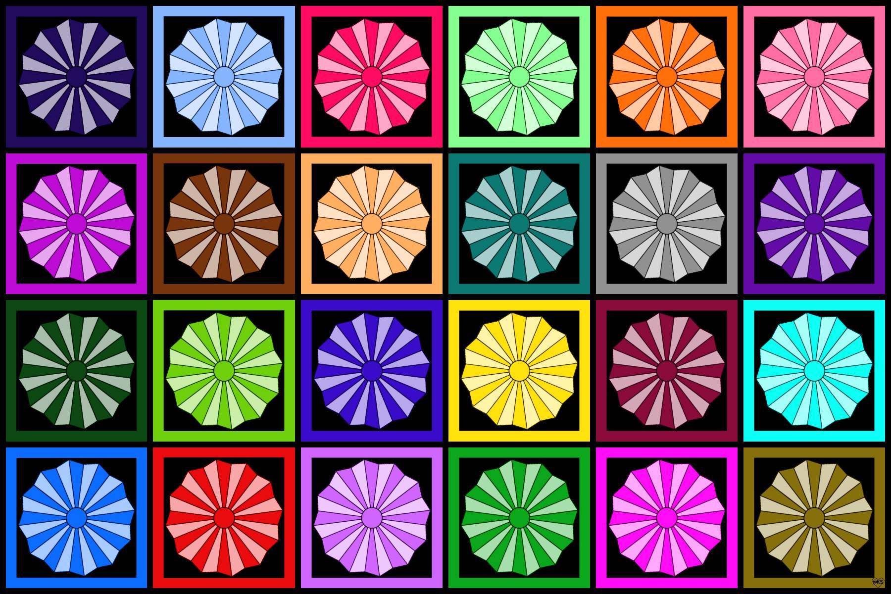 Solve Beach Brollies!! ~ XL jigsaw puzzle online with 384 pieces