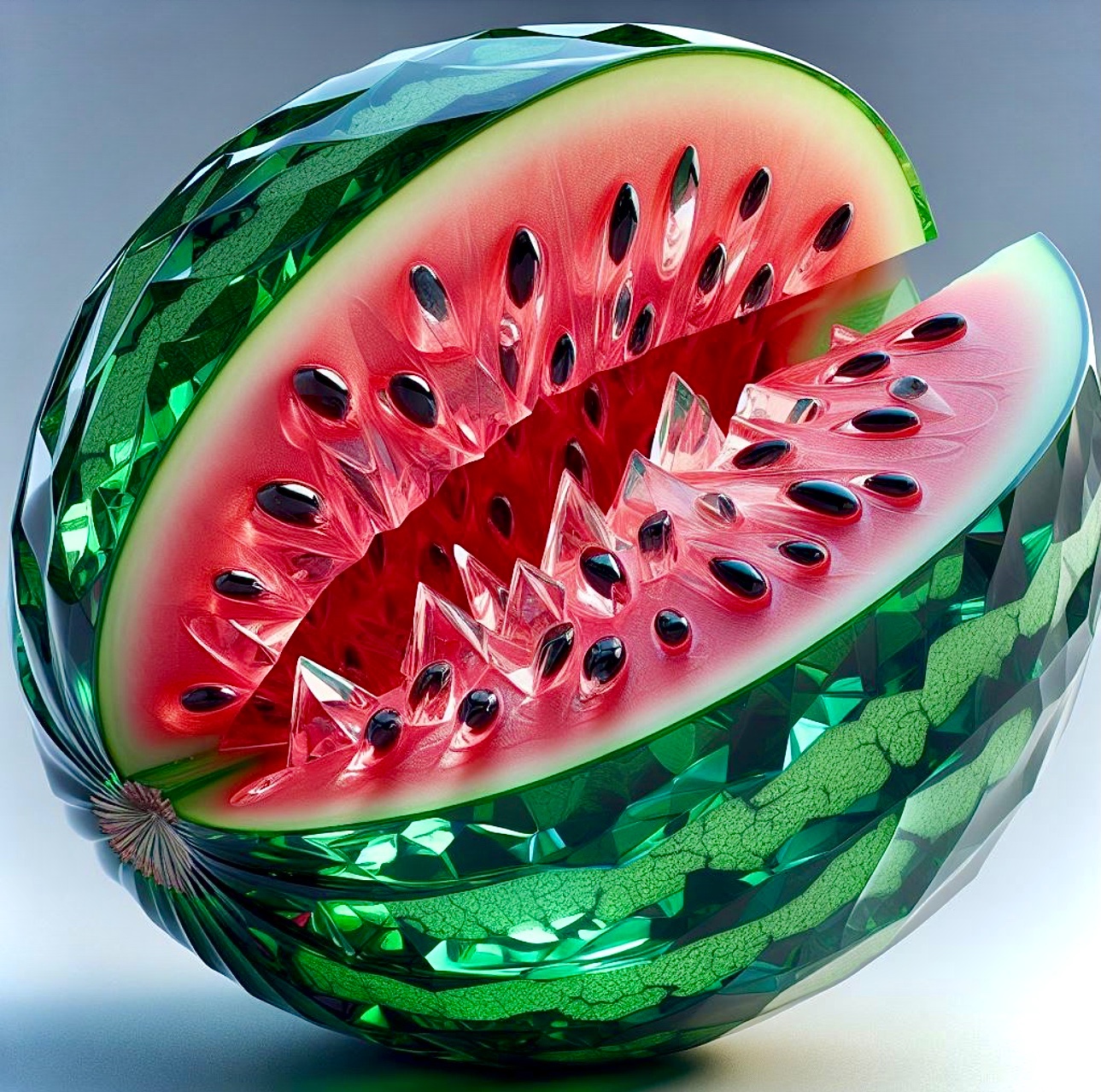 Solve Watermelon seeds and…yikes! Spikes! jigsaw puzzle online with 121 ...